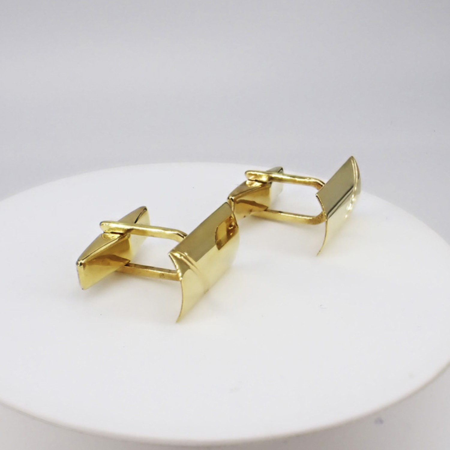 Mansjettknapper gult gull | Gullsmed Aas