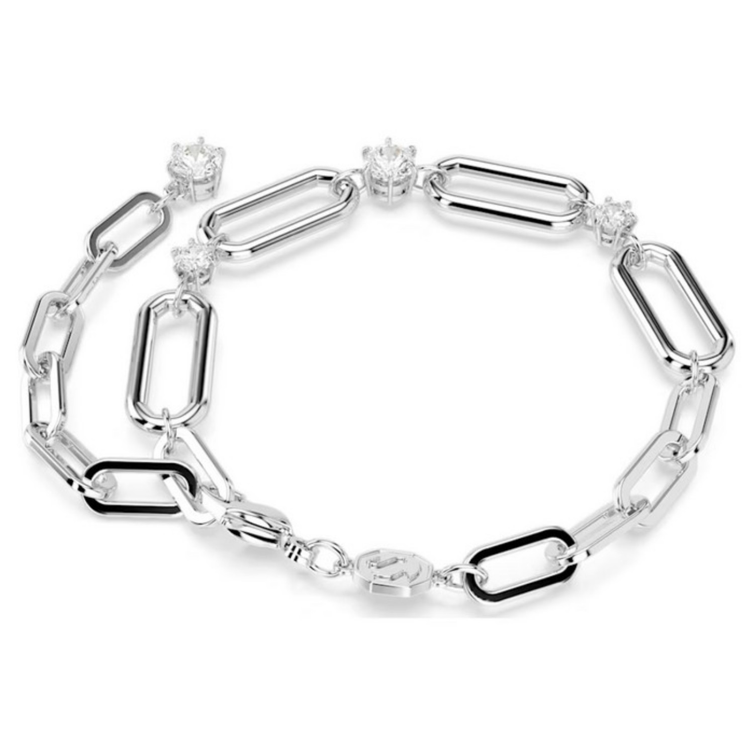 Swarovski armbånd Constella White, Rhodium plated | Ole Aas