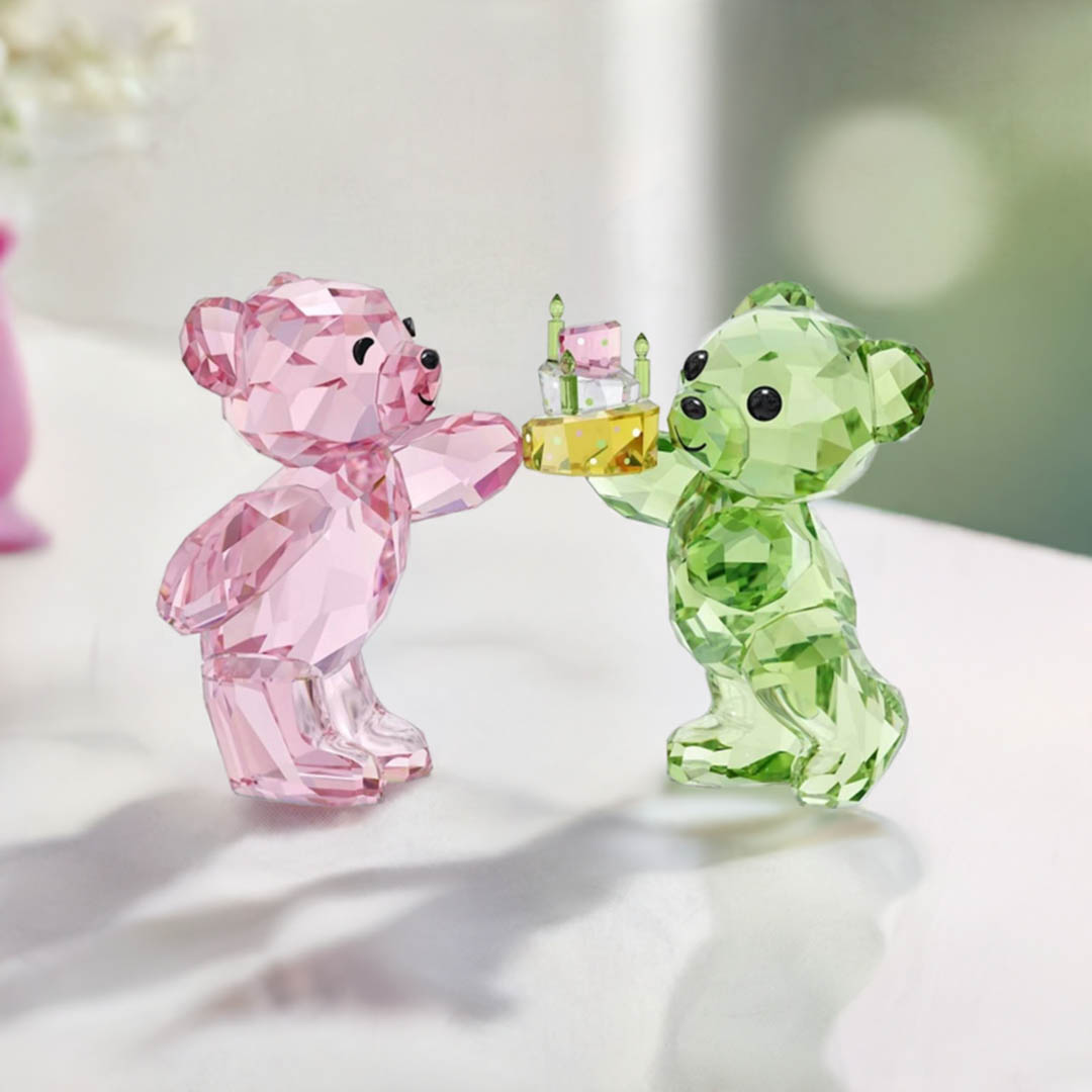 Swarovski figurer. Kris Bear Birthday Bears | Ole Aas