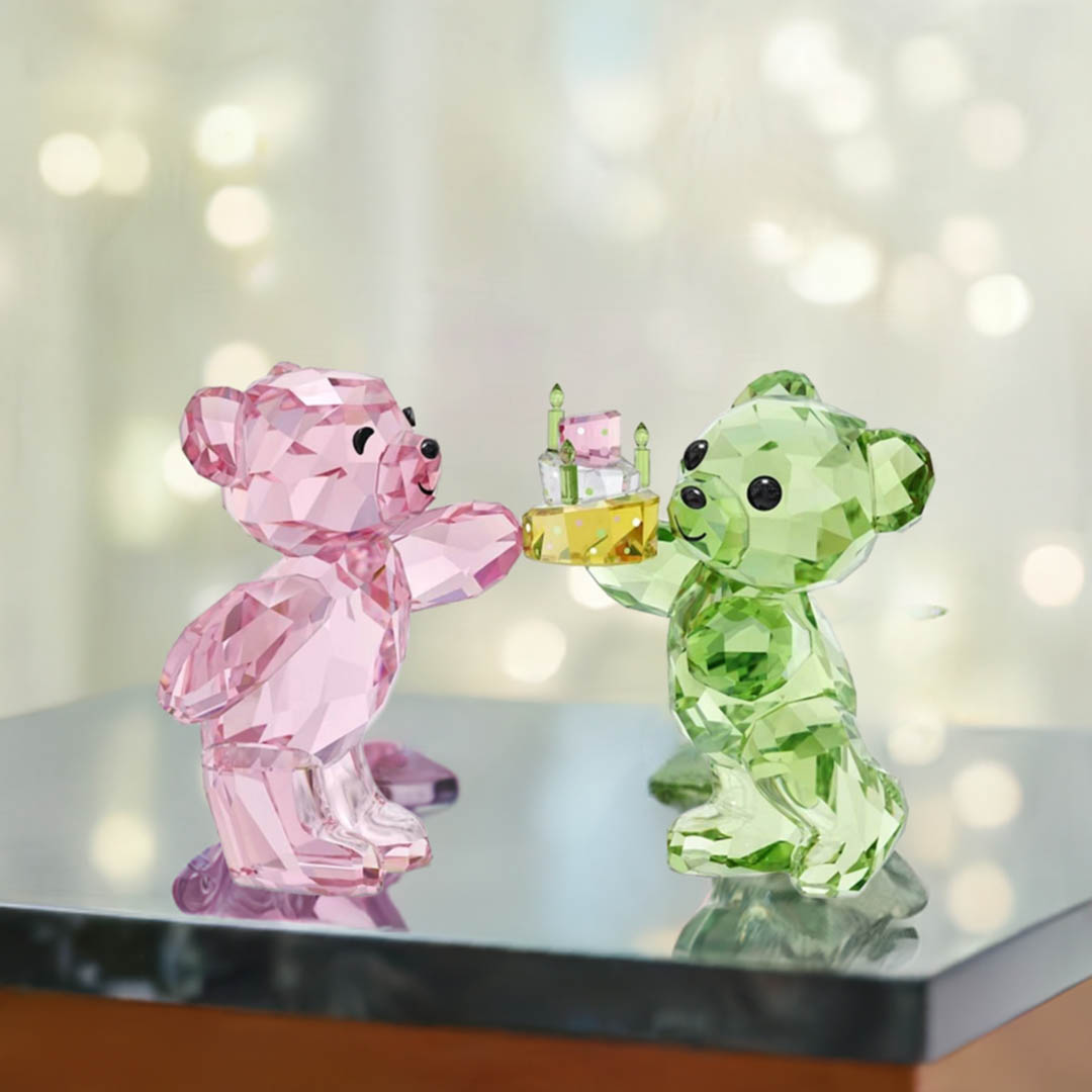 Swarovski figurer. Kris Bear Birthday Bears | Ole Aas
