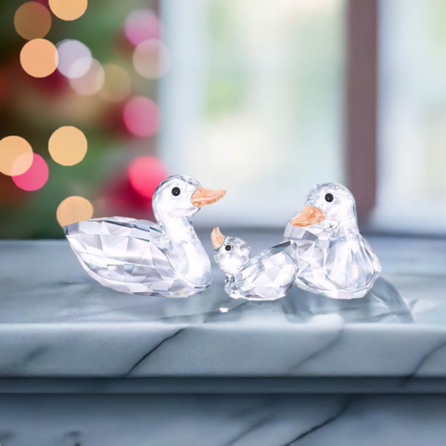 Swarovski figurer. Ducks | Gullsmed Aas