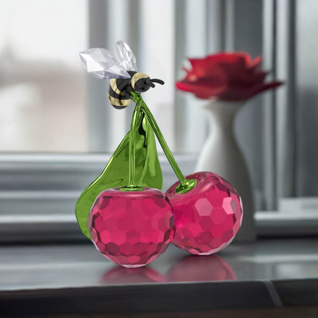 Swarovski figurer Idyllia Bee and Cherry | Ole Aas