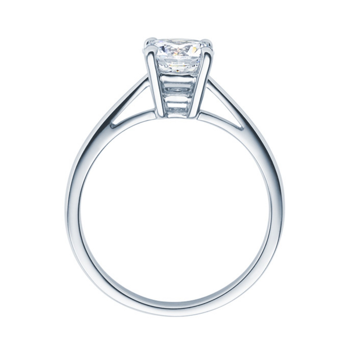 Forlovelsesring med lab grown diamant 1,00 ct River E VS2. Soria | Ole Aas