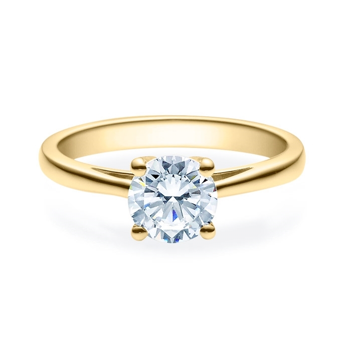 Forlovelsesring med lab grown diamant 1,00 ct River E VS2. Soria | Ole Aas