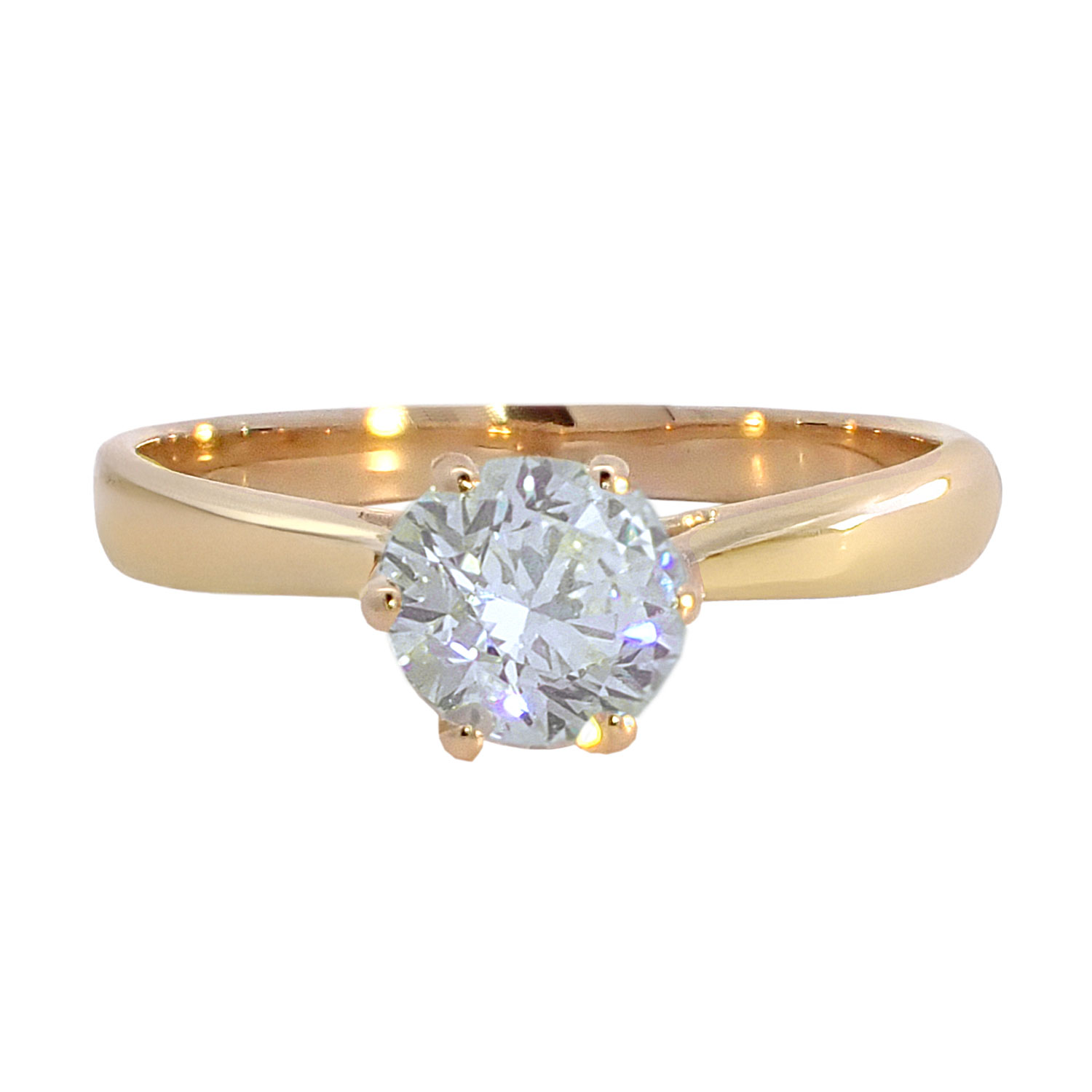 Forlovelsesring med lab grown diamant 0,73 ct River (E) - VS2. Leticia | Ole Aas